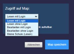 Edumaps: Zugriffsrechte und Maps verteilen - Edumaps